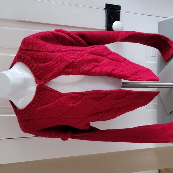 Sundance | Sweaters | Sundance Red Cardigan | Poshmark